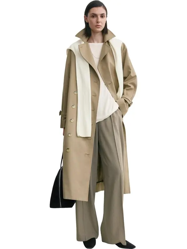 TOTEME Signature Trench - Khaki