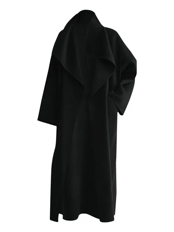 TOTEME Signature Wool Cashmere Coat - Black