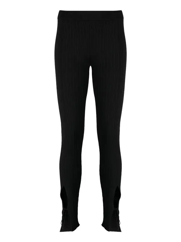TOM FORD Pinstriped Trousers - Black