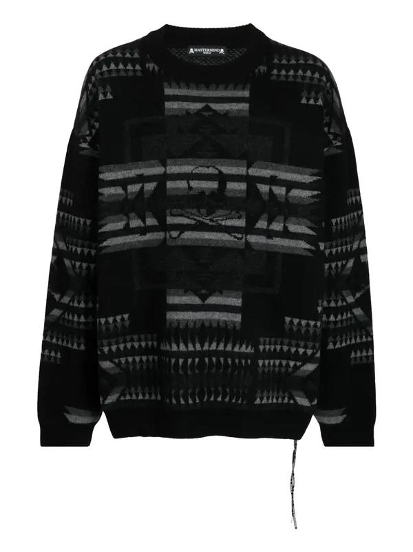 MASTERMIND WORLD Chimayo Cashmere Jumper - Black