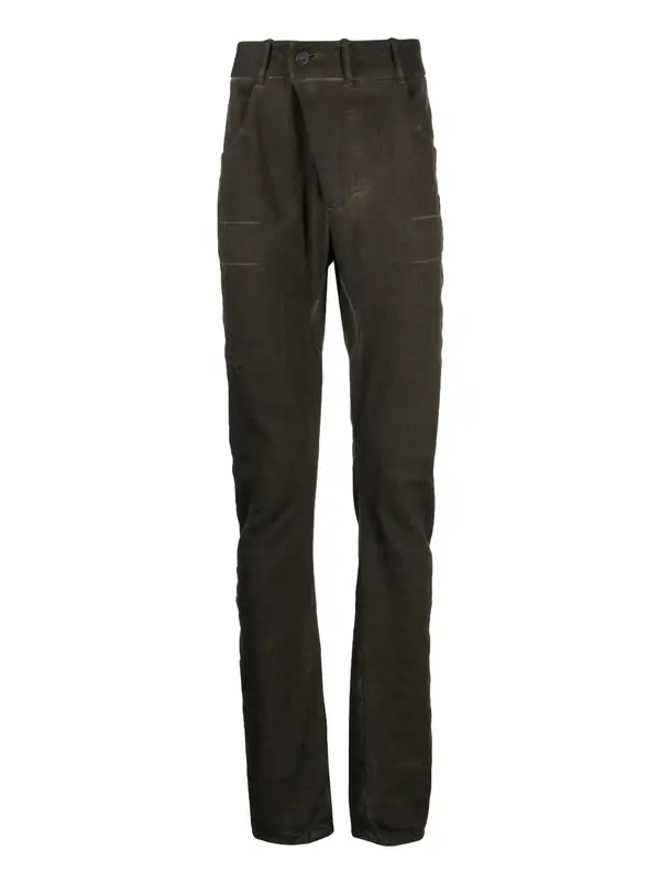 Boris Bidjan Saberi Drop-crotch Jeans - Green