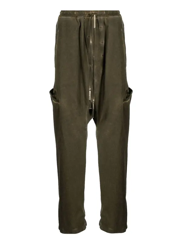 Boris Bidjan Saberi Drawstring-waist Track Pants - Yellow