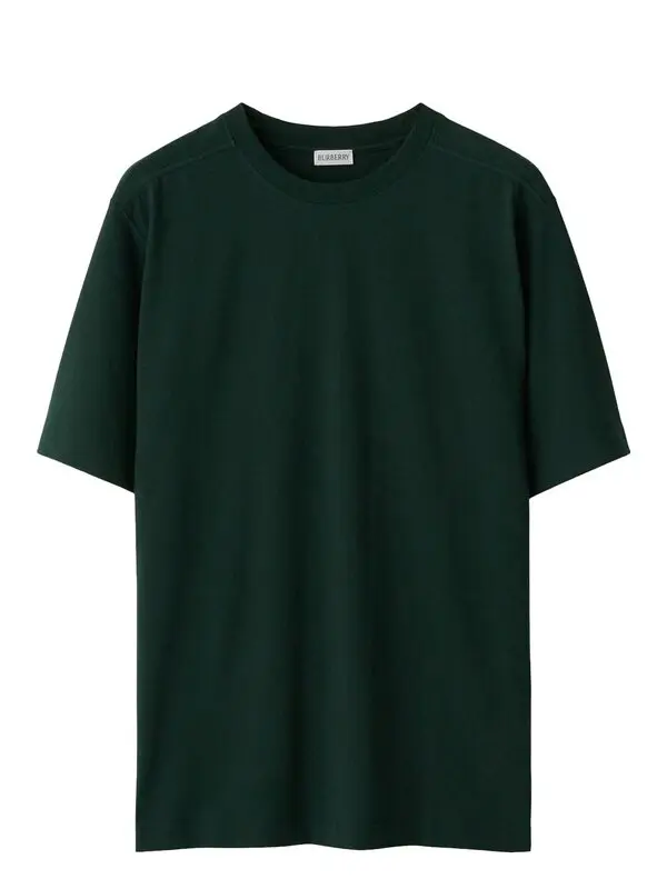 Burberry Round-neck Cotton T-shirt - Green