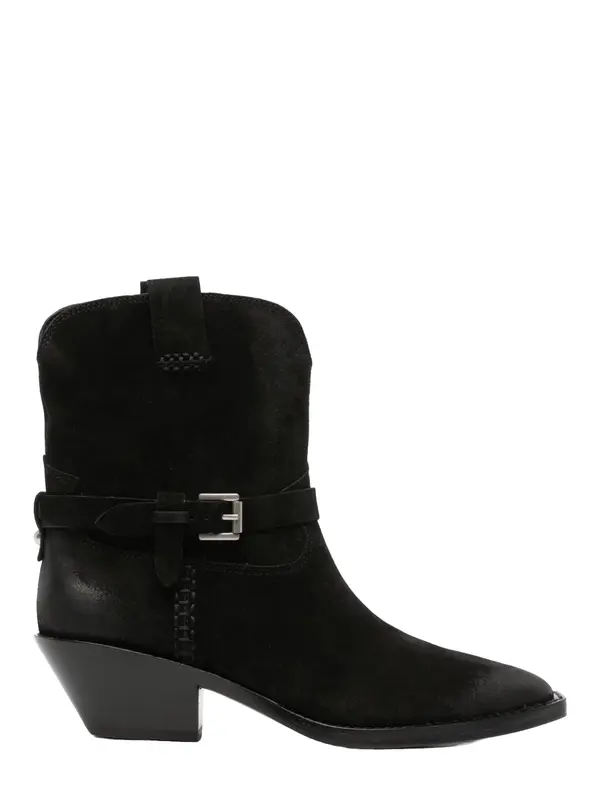 Ash Dustin 55mm Pointed-toe Boots - Black