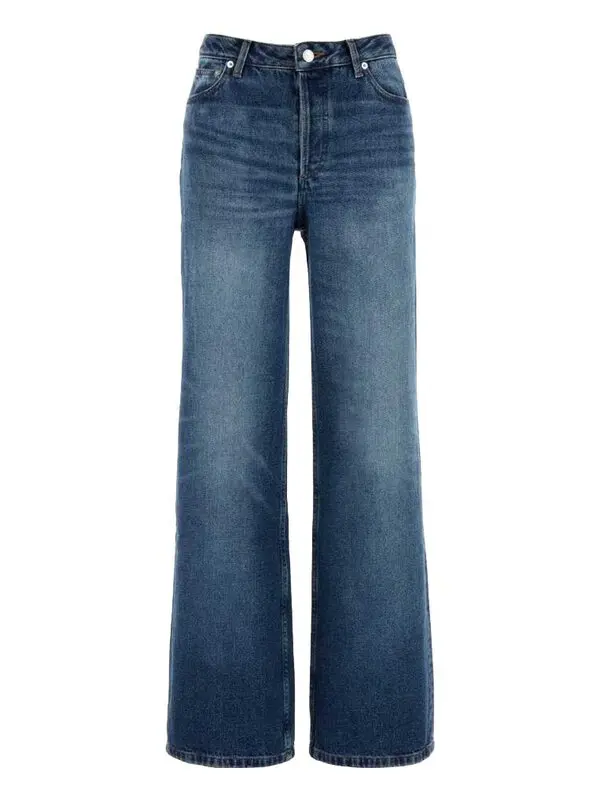 A.p.c. Elisabeth Straight-leg Jeans - Washedindigo