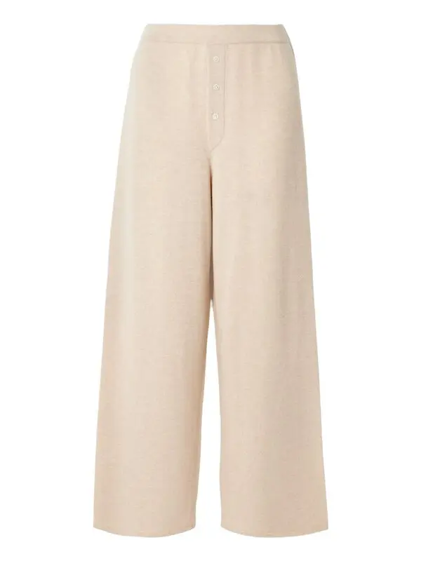 Guest In Residence Everywhere Cashmere Track Pants - Neutrals