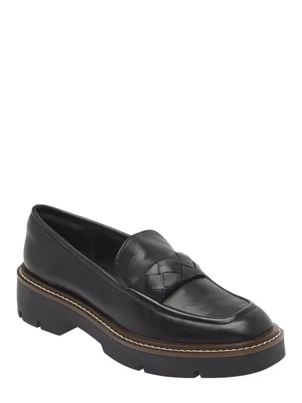 Nordstrom Torie Platform Loafer - Black
