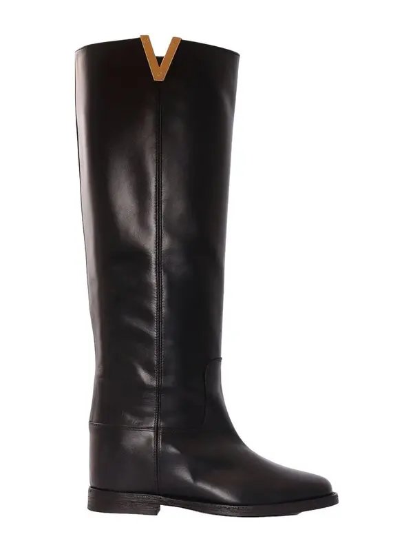 VIA ROMA 15 Knee High Boots - Black