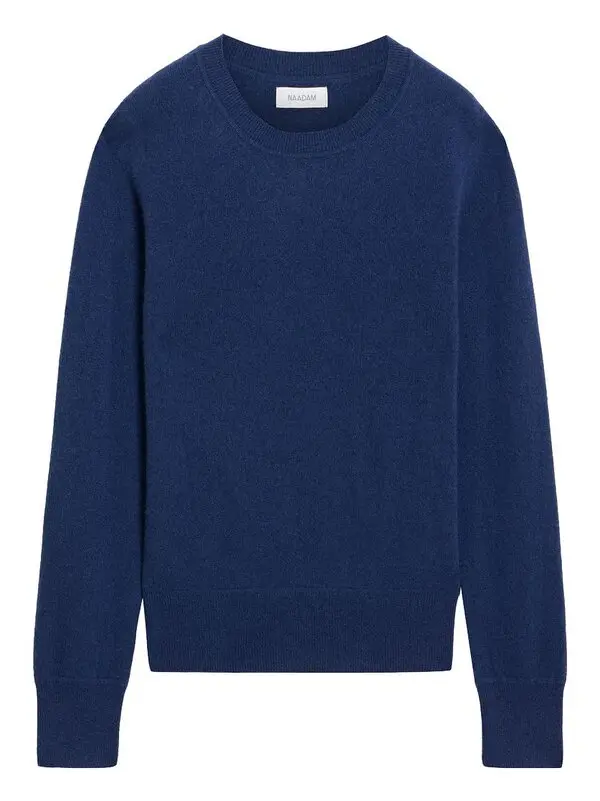 Naadam Cashmere Sweater - Midnight Blue