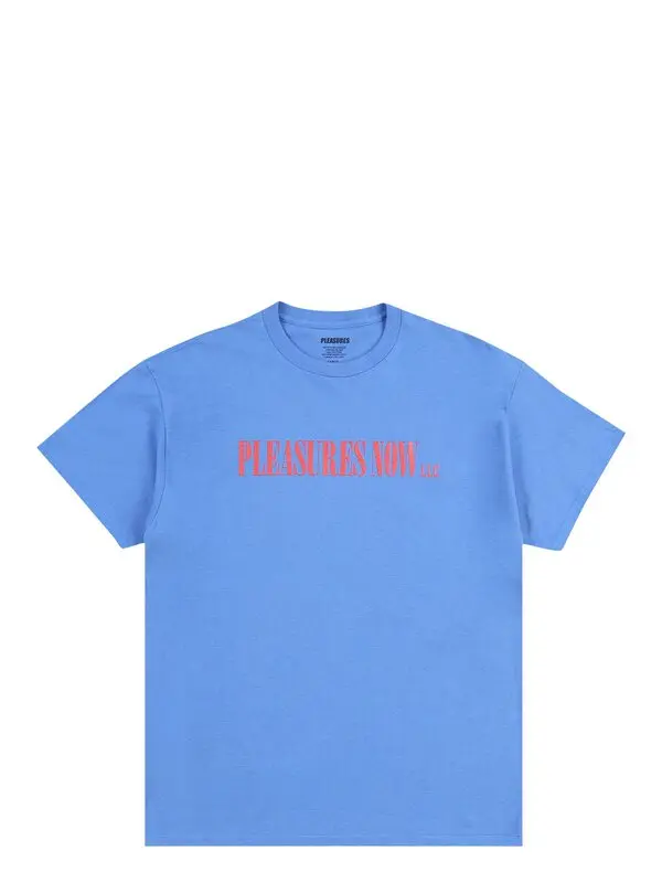 PLEASURES Llc T-shirt - Blue