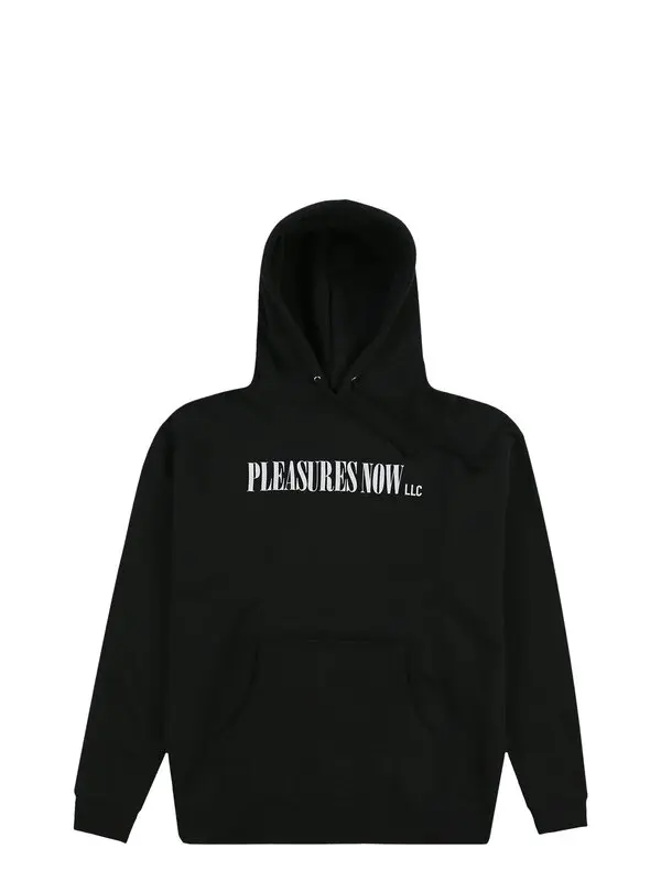 PLEASURES Llc Hooded Sweatshirt - Black