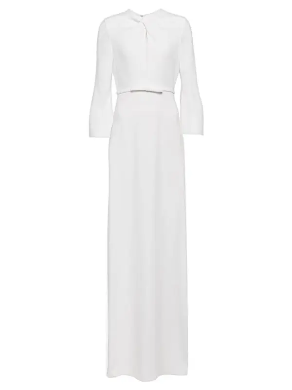 Giambattista Valli Bow-detail Gown - White