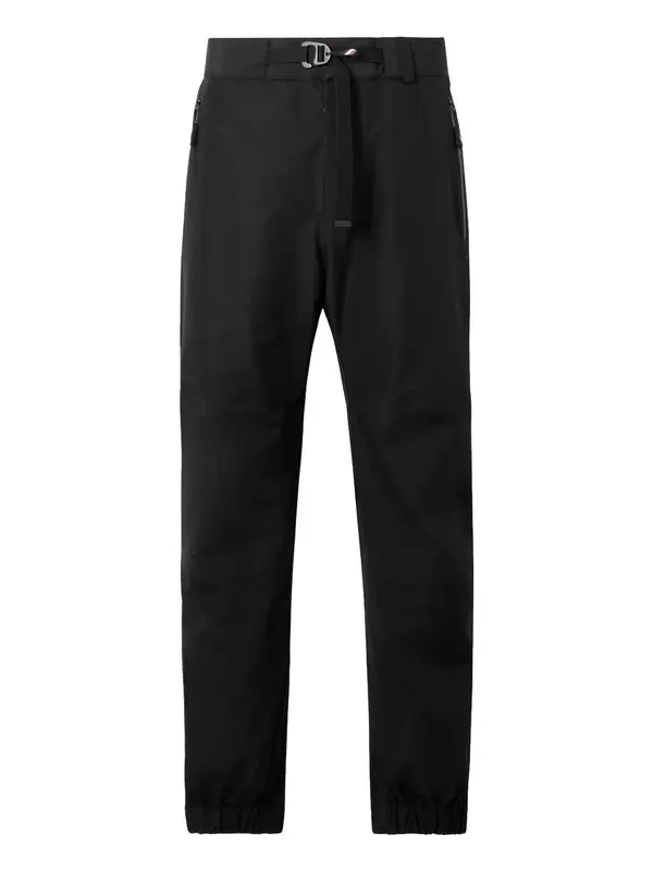 Moncler Tapered Gore-tex Trousers - Black