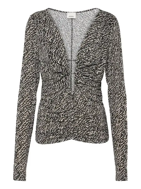 Isabel Marant Étoile Laura Printed Top - Multicoloured