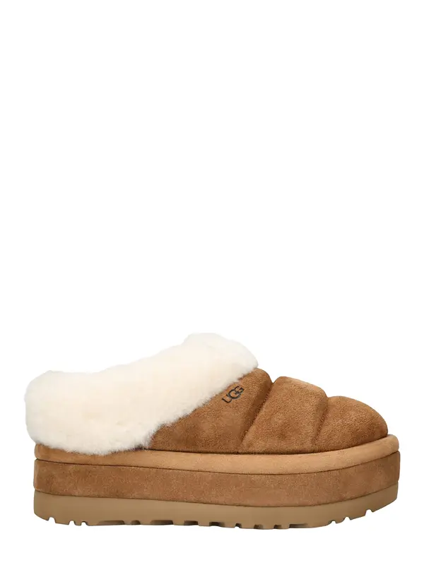 UGG Tazzlita Platform Slippers - Beige