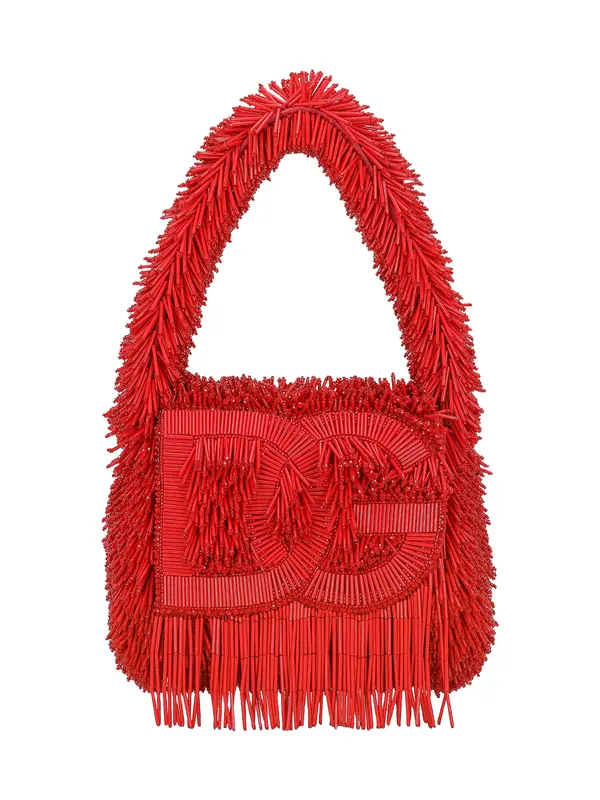 Dolce & Gabbana Embroidered Dg Logo Handbag - Multicolor