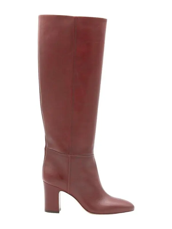 Paris Texas Knee High Boots - Rouge Noir