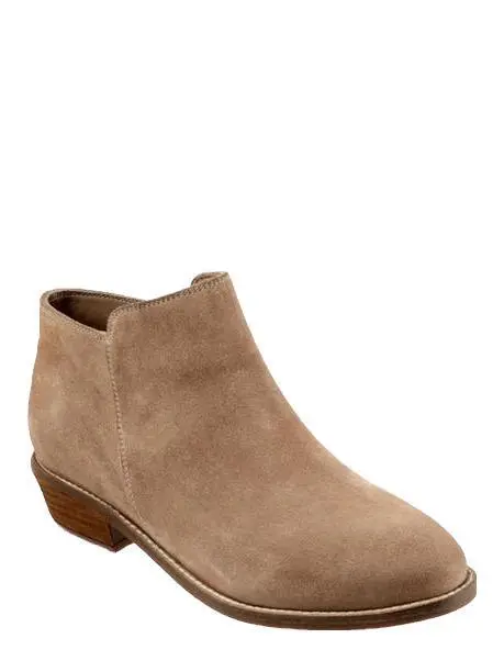 Softwalk Rocklin 2.0 Bootie - Stone Suede