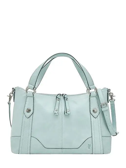 THE FRYE COMPANY Melissa Medium Satchel In Kelp - Bone