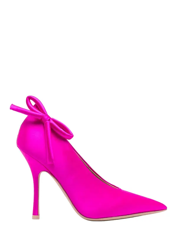 Valentino Garavani Nite-out 110mm Satin Pumps - Pink