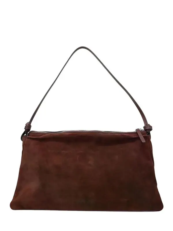 Staud Vivi Suede Shoulder Bag - Brown