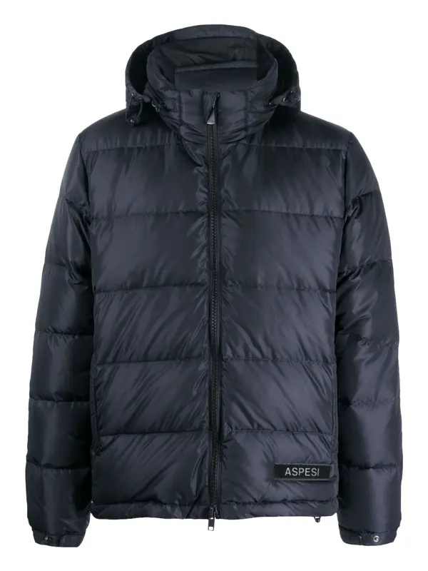 Aspesi Pocoelastica Re-quilted Jacket - Blue