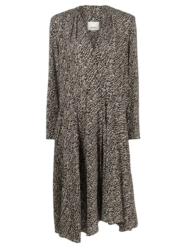 Isabel Marant Patel Midi Dress - Black