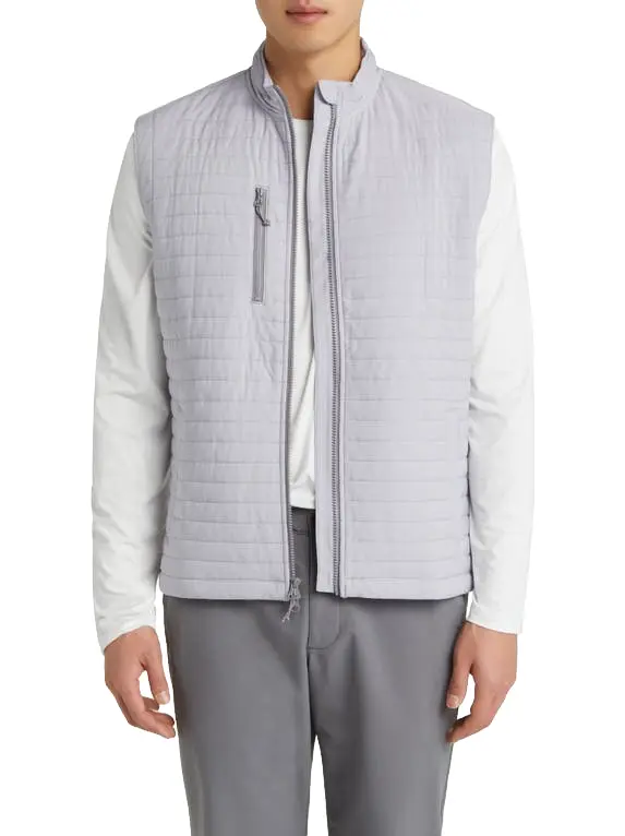 Johnnie-o Crosswind Quilted Performance Vest - Seal