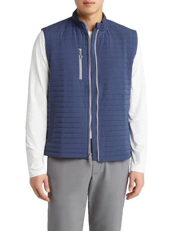 Johnnie-o Crosswind Quilted Performance Vest - Wake