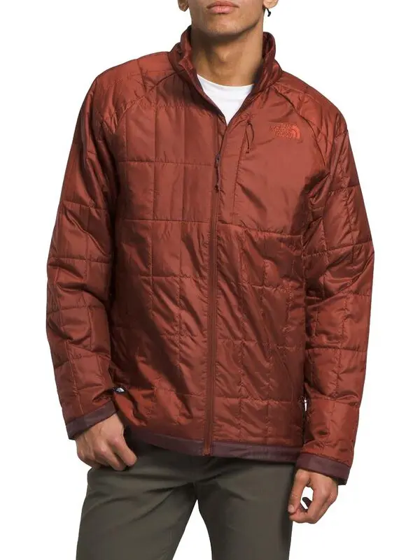 The North Face Circaloft Quilted Jacket - Brandy Brown/coal Brown