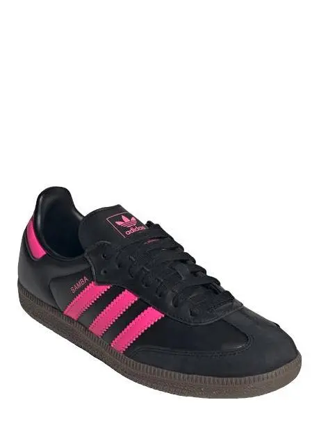 Adidas Samba Og Sneaker - Black/lucid Pink/gum
