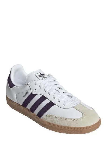 Adidas Samba Og Sneaker - Cloud White/alumina/plum