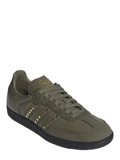 Adidas Samba Og Sneaker - Dark Khaki/olive/black