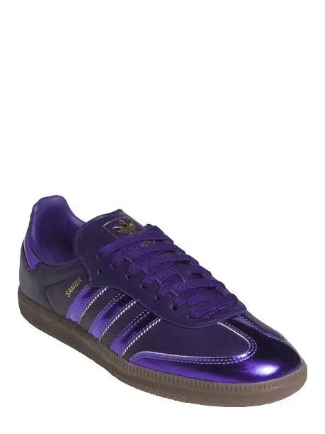 Adidas Samba Og Sneaker - Purple/purple Rush/gold