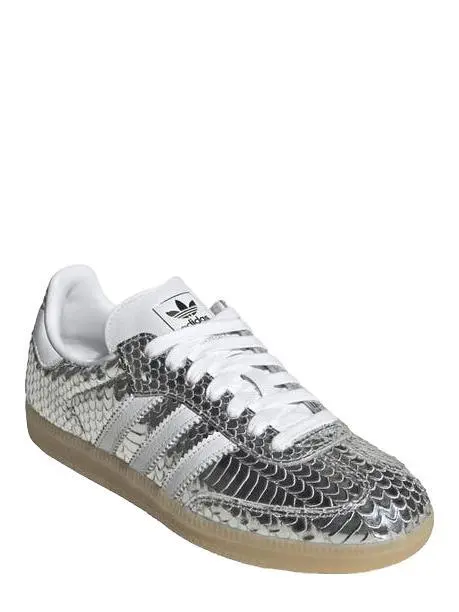 Adidas Samba Og Sneaker - Silver Metallic/white