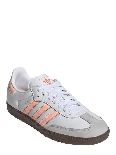 Adidas Samba Og Sneaker - White/orange/coral
