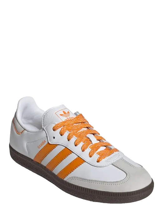 Adidas Samba Og Sneaker - White/orange/off White
