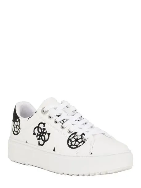 Guess Denesa Platform Sneakers - White 148