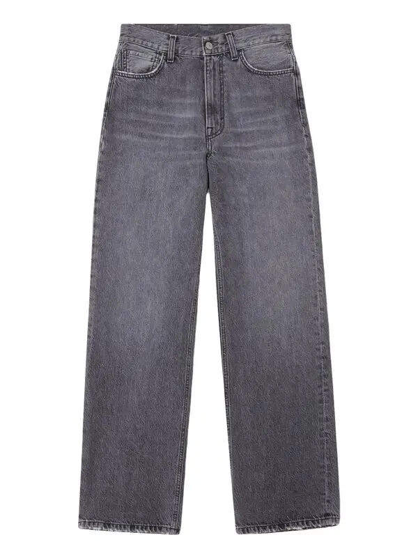 HOUSE OF DAGMAR Wide Leg Denim - Grey