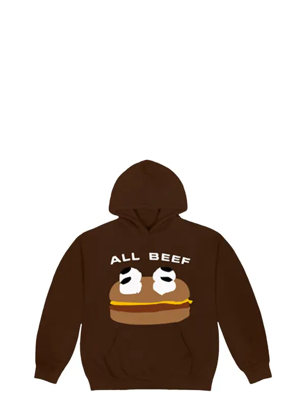 CACTUS PLANT FLEA MARKET X Mcdonald's All Beef Hoodie - Brown