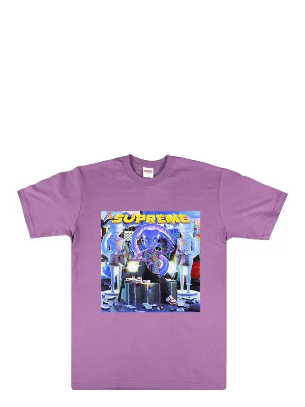 Supreme Richest Tee 'plum - Purple