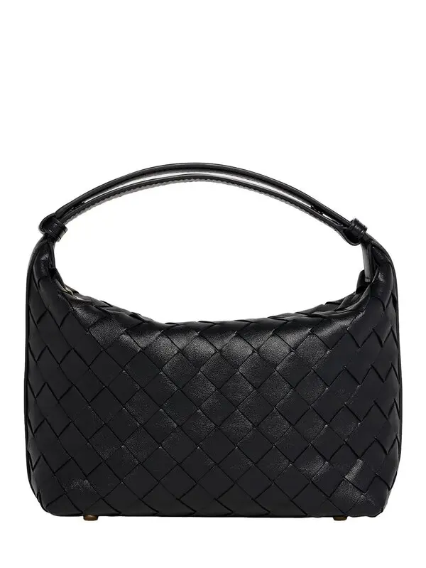 Bottega Veneta Mini Wallace Top Handle Bag - Black