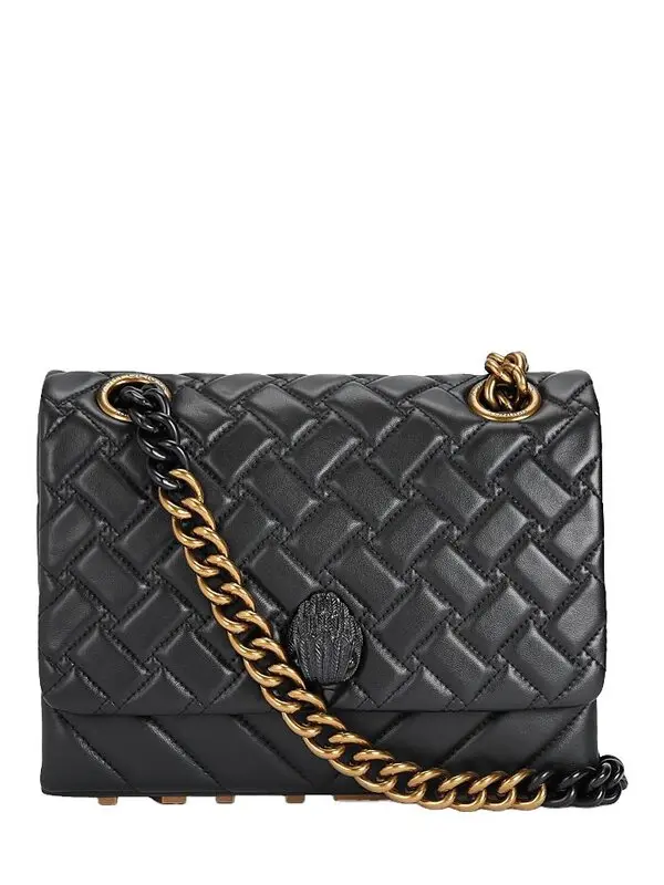 Kurt Geiger Kensington Kurt Large Shoulder Bag - Black