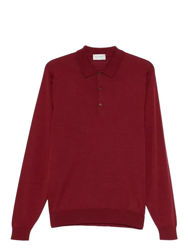 John Smedley Sweater - Red