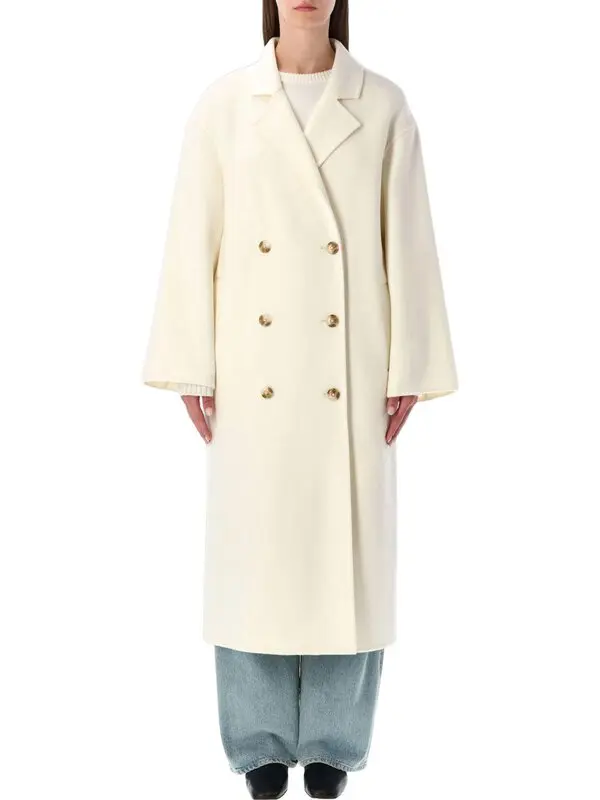 LOU LOU STUDIO Long Coat - White