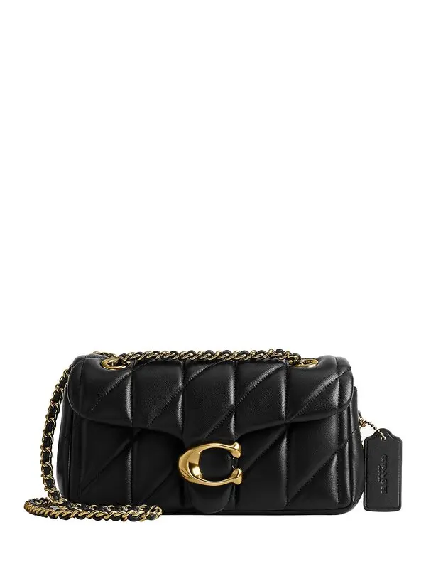 COACH Tabby Shoulder Bag - Brass/black