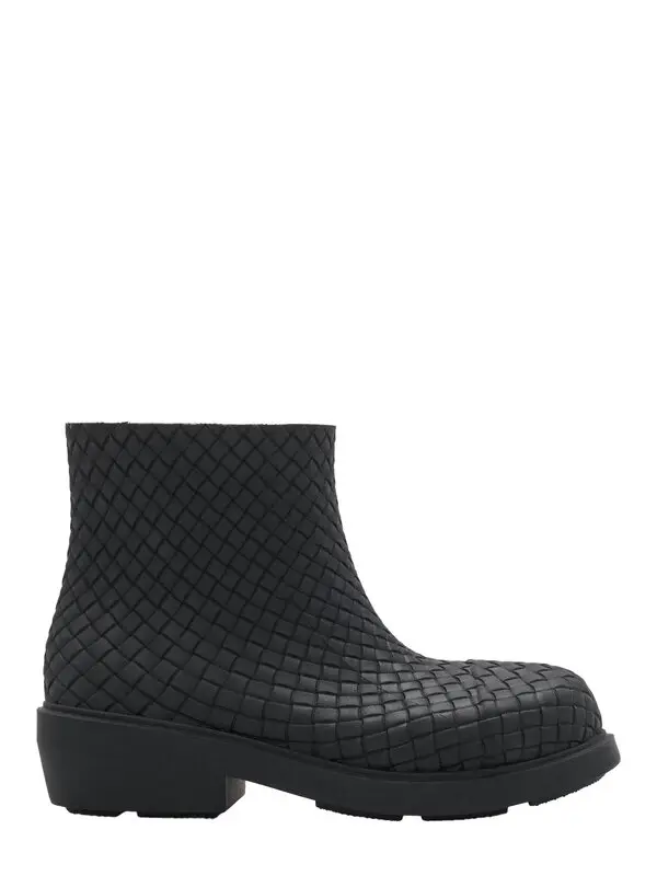 Bottega Veneta Fireman Rubber Boots - Black