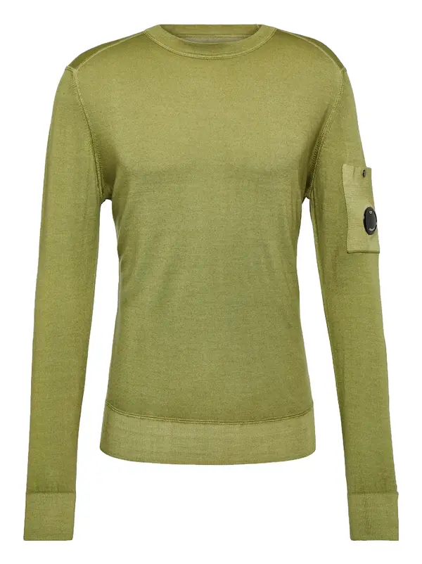 C.P. COMPANY Wool Sweater - Green