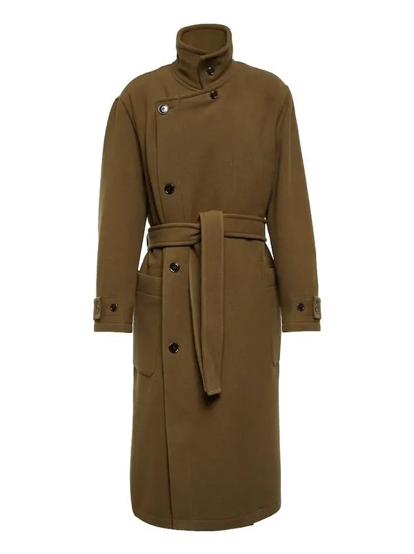 LEMAIRE Wool Coat - Brown