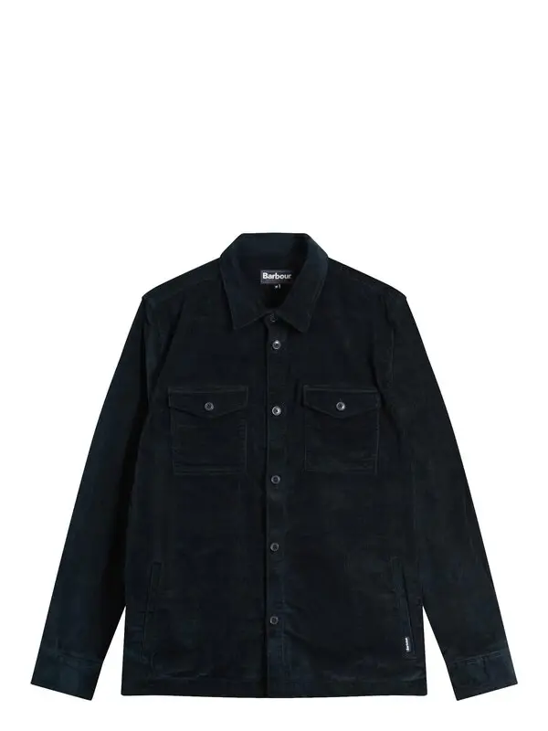 Barbour Cord Overshirt - Navy